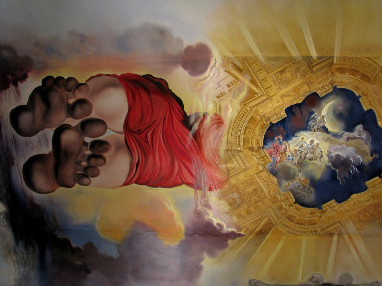 INSIDE DALI MUSEUM Figueres, Spain